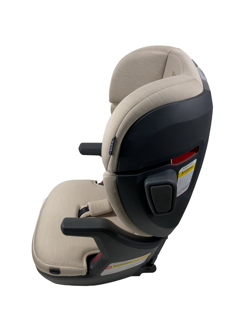UPPAbaby Alta V2 High Back Booster Seat, 2023, Kavneer (Almond Mélange ...