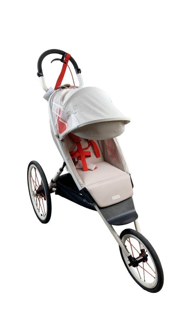 Cybex AVI Jogging Stroller, 2021, Bleached Sand — GoodBuy Gear