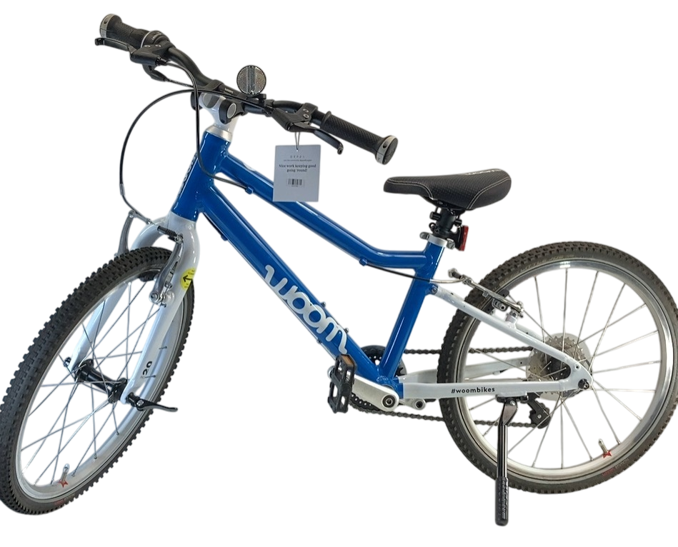 Woom 4 Bike 20", Sky Blue — GoodBuy Gear