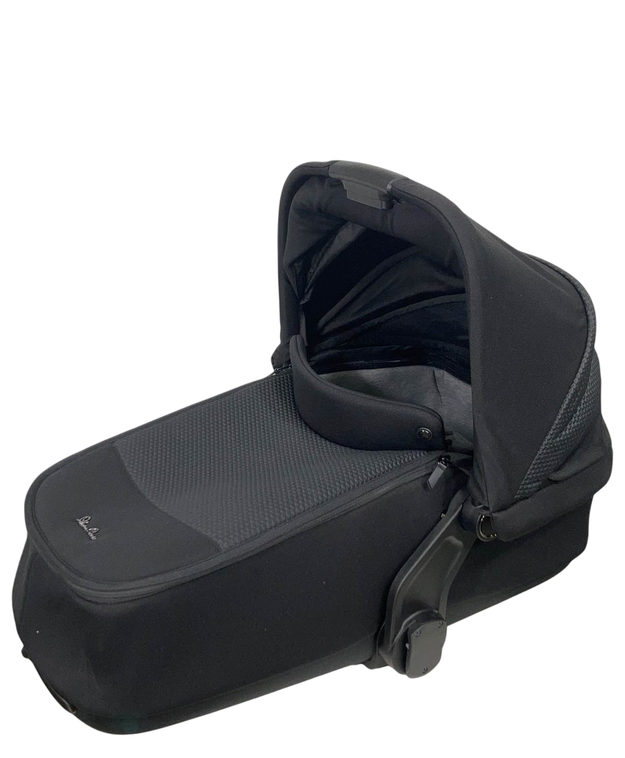Silver Cross Dune Compact Folding Carrycot, Space Black — GoodBuy Gear