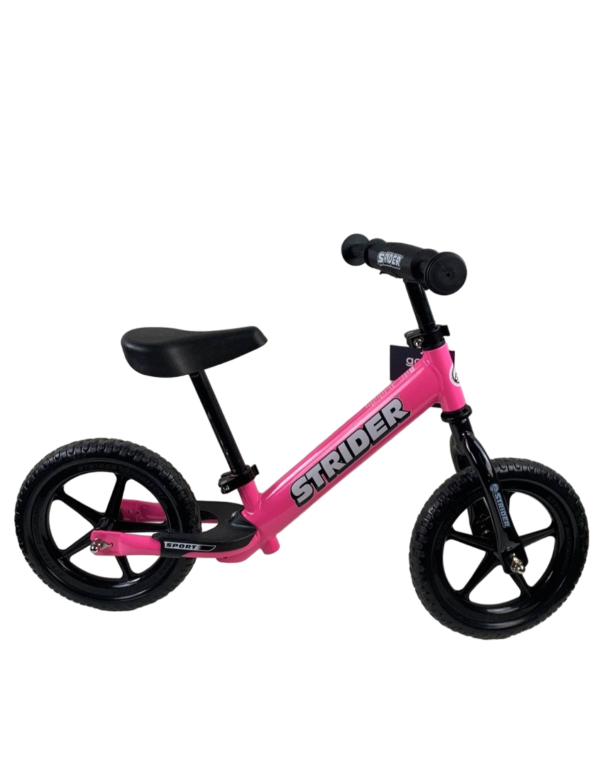 Strider Balance Bike 12” Sport, Pink — GoodBuy Gear