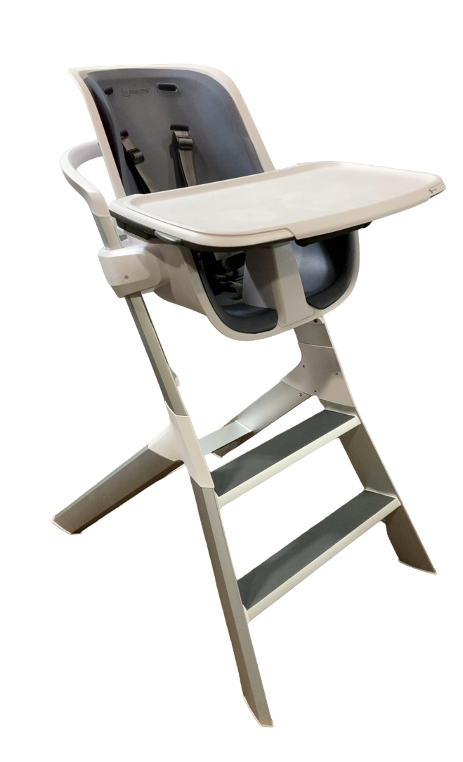4moms High Chair, White and Grey — GoodBuy Gear