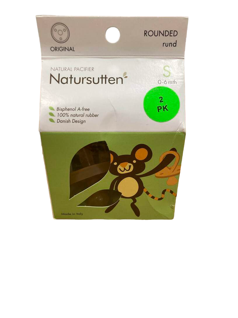Natursutten Natural Rubber Original Pacifier 2 Pack