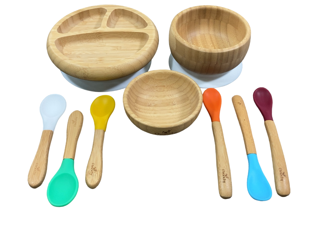 Avanchy Bamboo Complete Feeding Gift Set, Multi — GoodBuy Gear