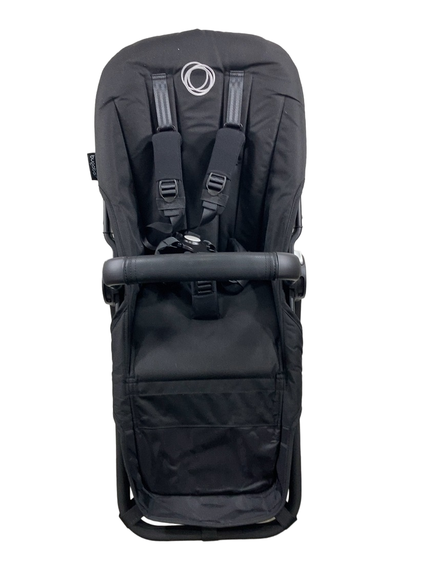 Bugaboo Donkey 5 Duo Extension Set, 2024, Black Frame, Midnight Black ...