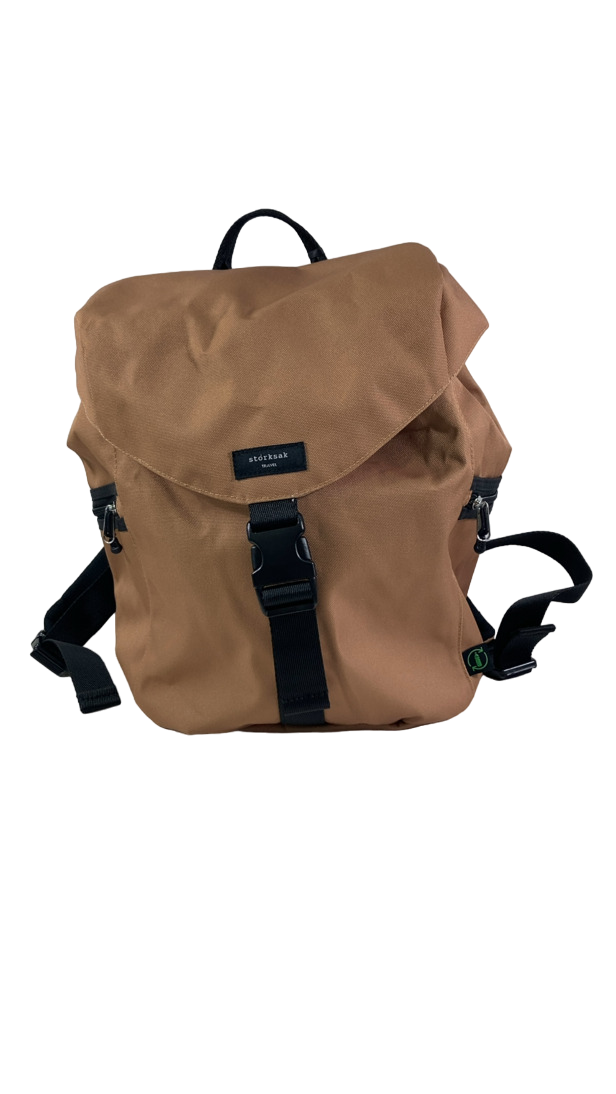 StorkSak Eco Backpack Diaper Bag, Toffee — GoodBuy Gear