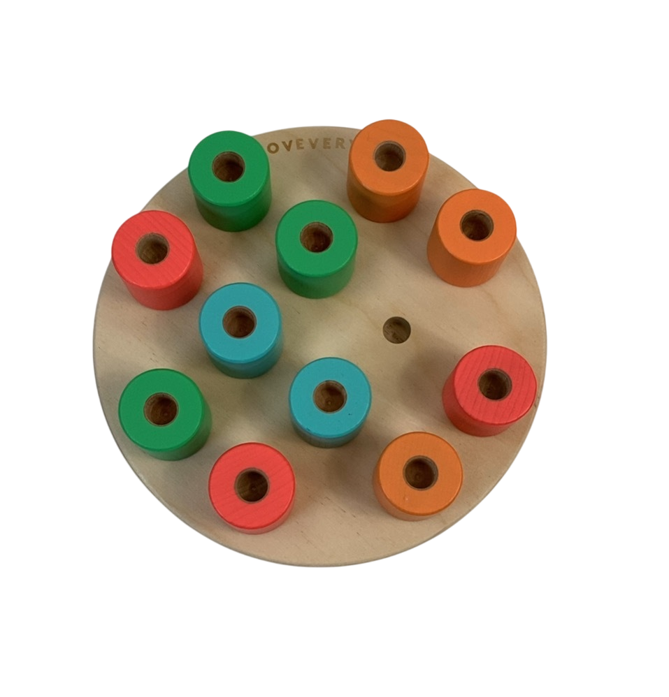 Lovevery Wooden Stacking Peg Board — GoodBuy Gear