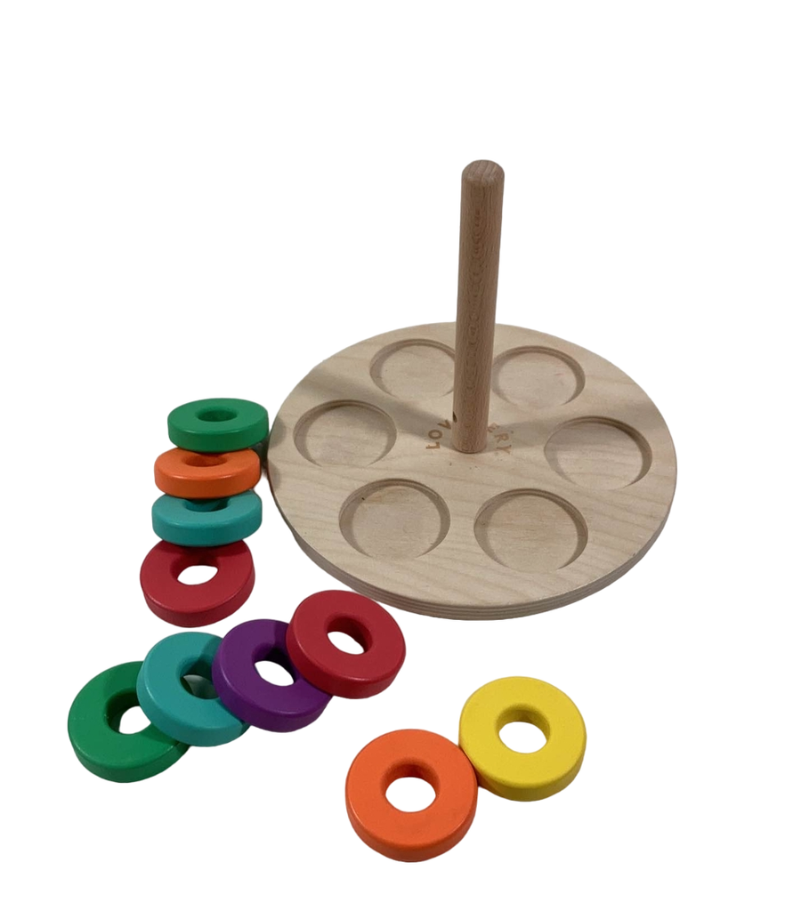 Lovevery Wooden Stacking Rings