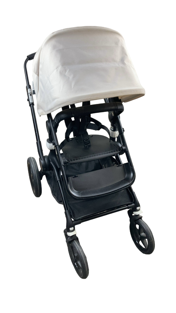 Bugaboo Fox 2 Stroller, Misty White, Midnight Black, Black, 2020 ...