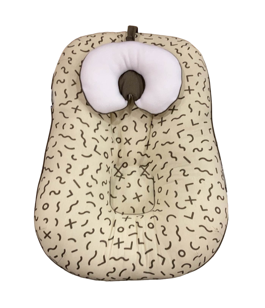 Rahoo Baby Learn & Lounge Original 3-in-1 Newborn Lounger, Modern Memp