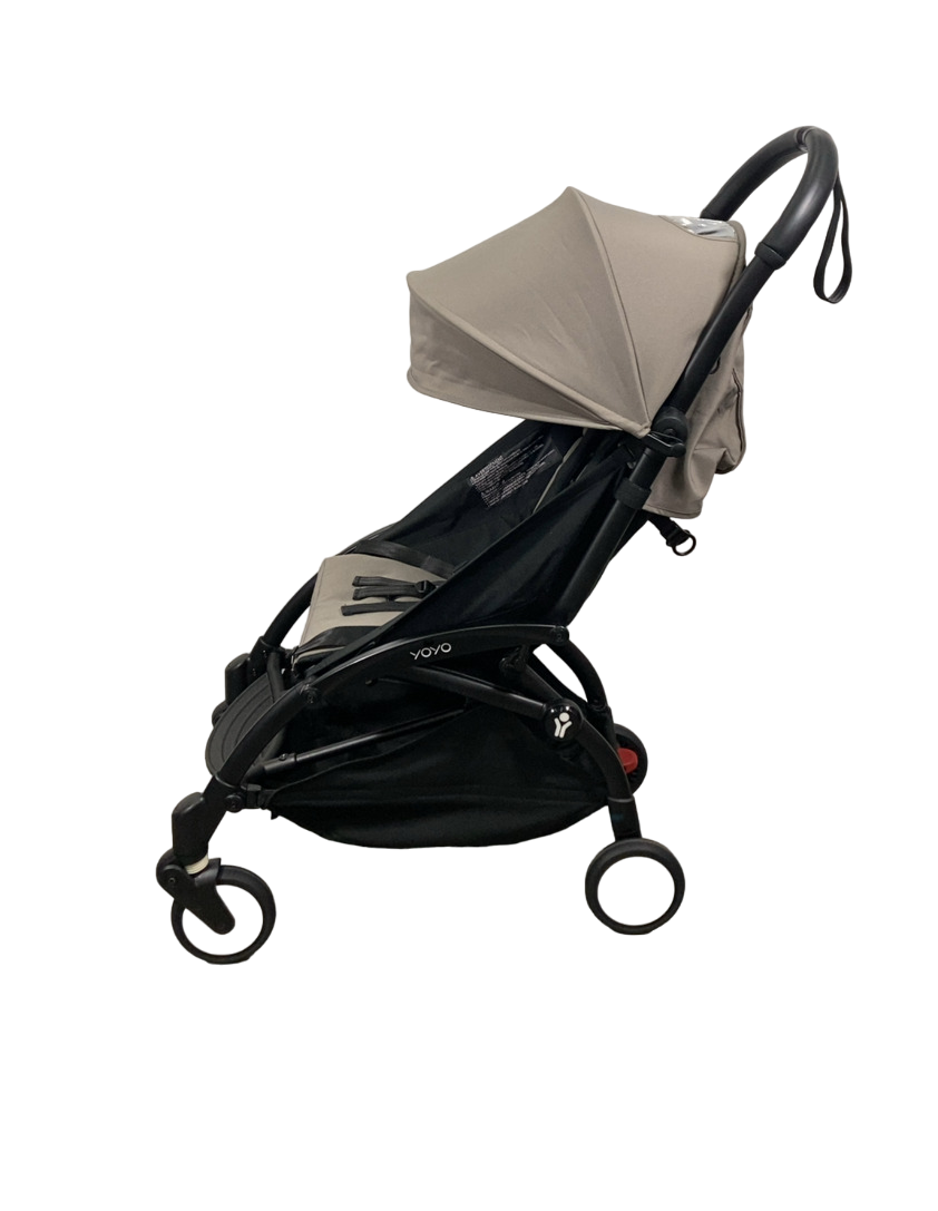Babyzen YOYO2 Complete Stroller, Black with Stone, 2024 — GoodBuy Gear