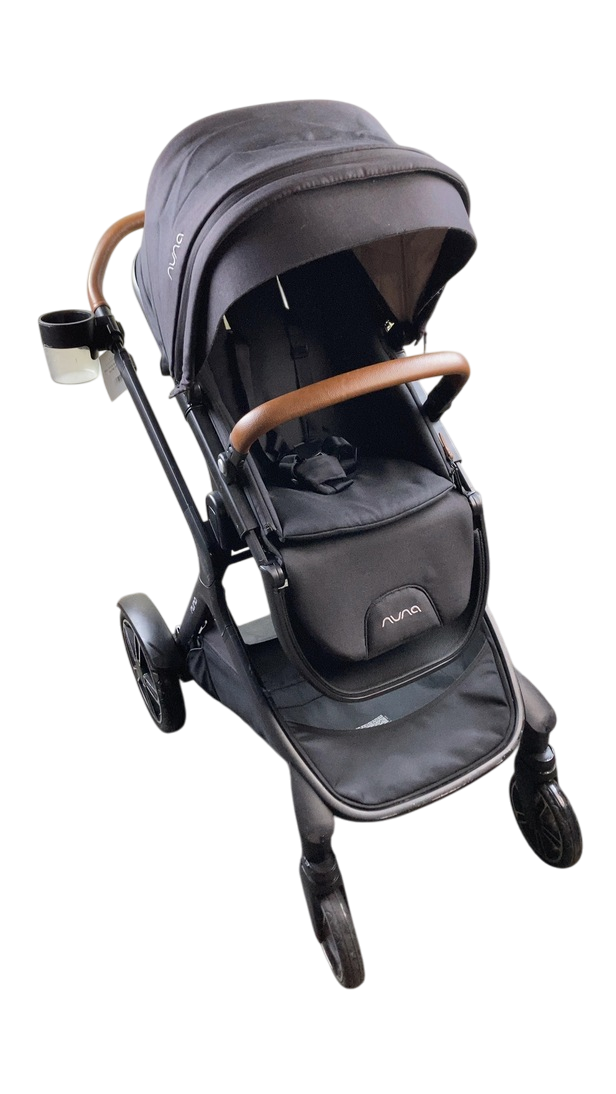 Nuna Demi Grow Stroller, 2022, Caviar — GoodBuy Gear