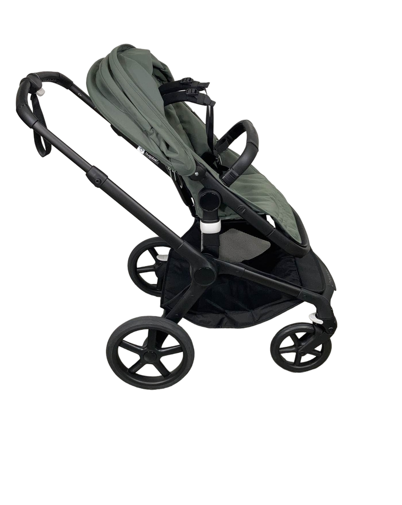 Bugaboo Fox 5 Stroller, Black Frame, Forest Green, 2023