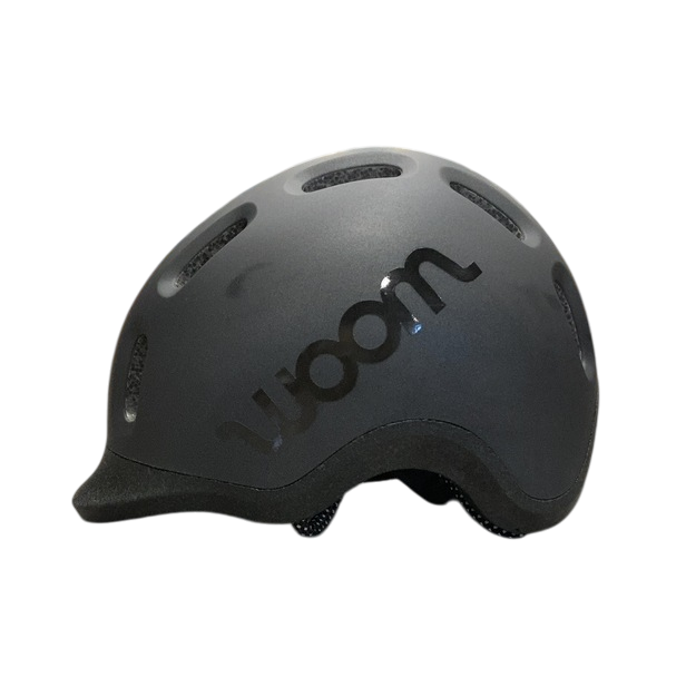 Woom Ready Kids Helmet, Charcoal Metallic, Medium, Without Light ...