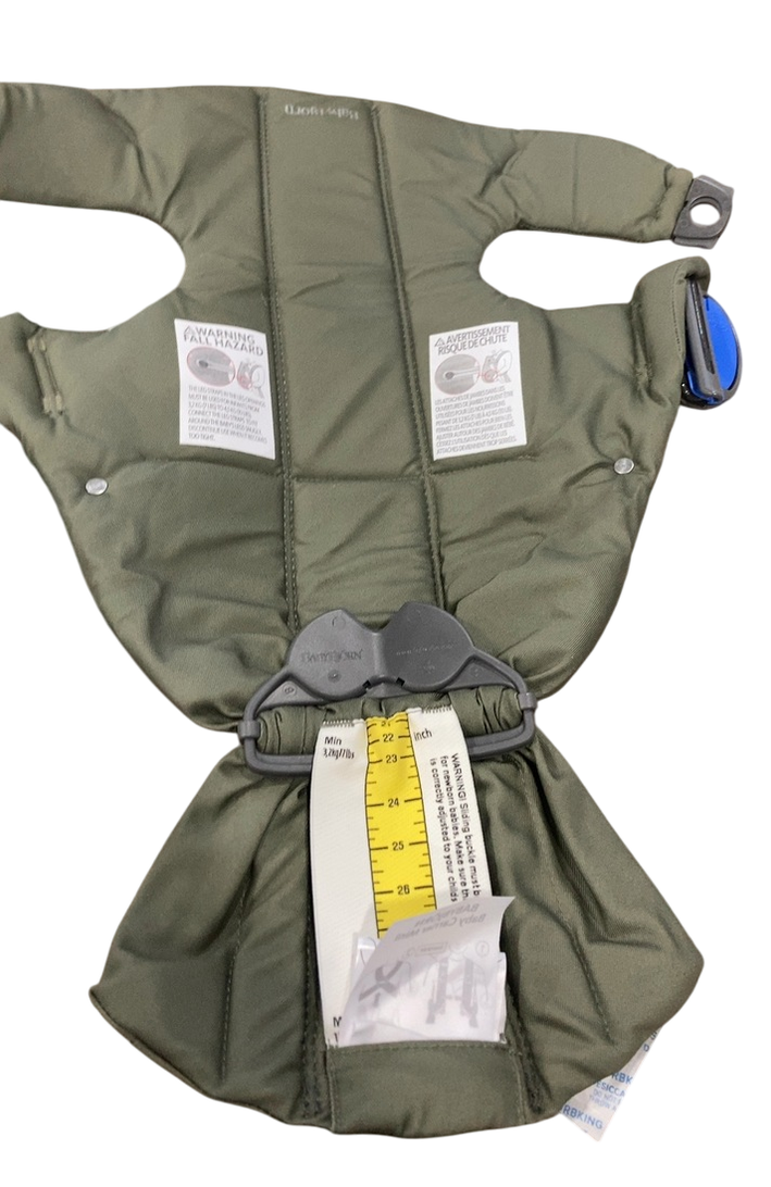 BabyBjorn Baby Carrier Mini, Dark Green Woven — GoodBuy Gear