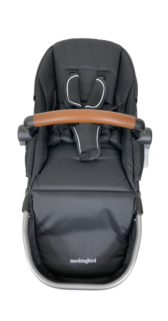Mockingbird 2nd Seat Kit 2.0, Silver with Penny Leather
