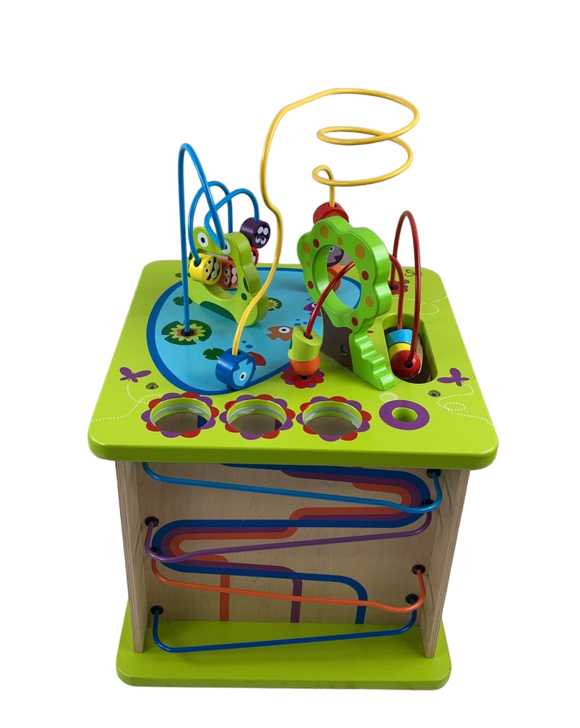 Hape Country Critters Wooden Activity Cube