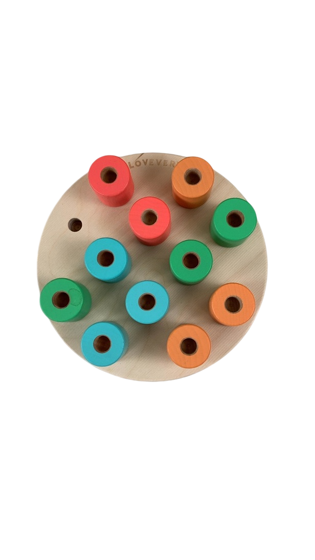 Lovevery Wooden Stacking Peg Board — GoodBuy Gear