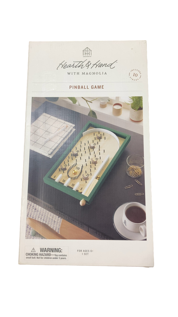 Hearth & Hand Wooden Pinball Game