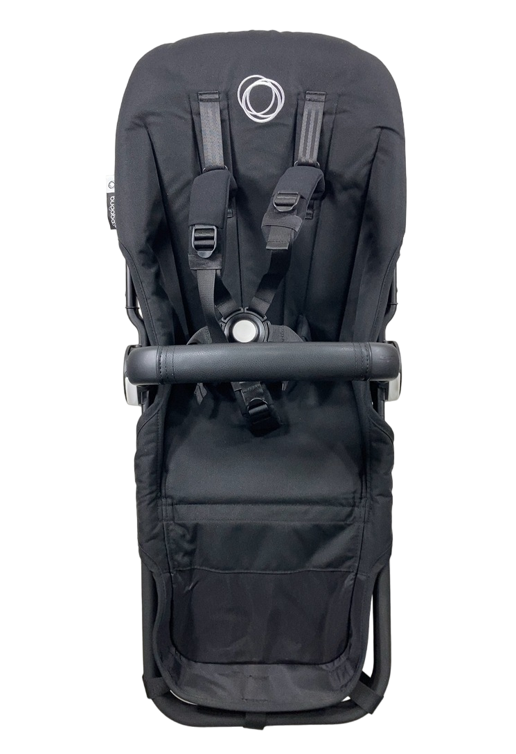 Bugaboo Donkey 5 Duo Extension Set, 2023, Black, Midnight Black, witho ...