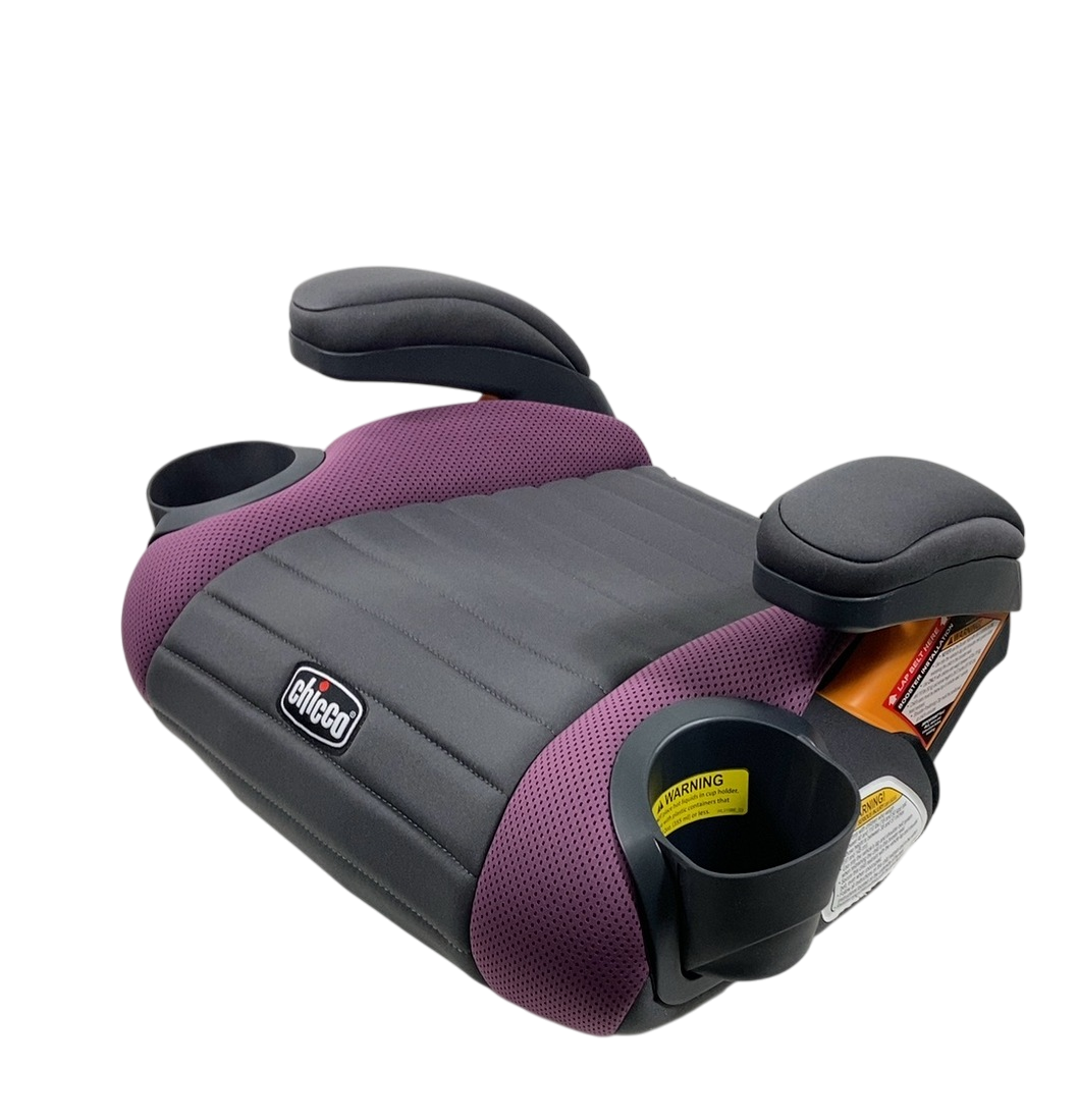 Chicco GoFit Backless Booster Car Seat, 2023, Grape (Purple) — GoodBuy Gear