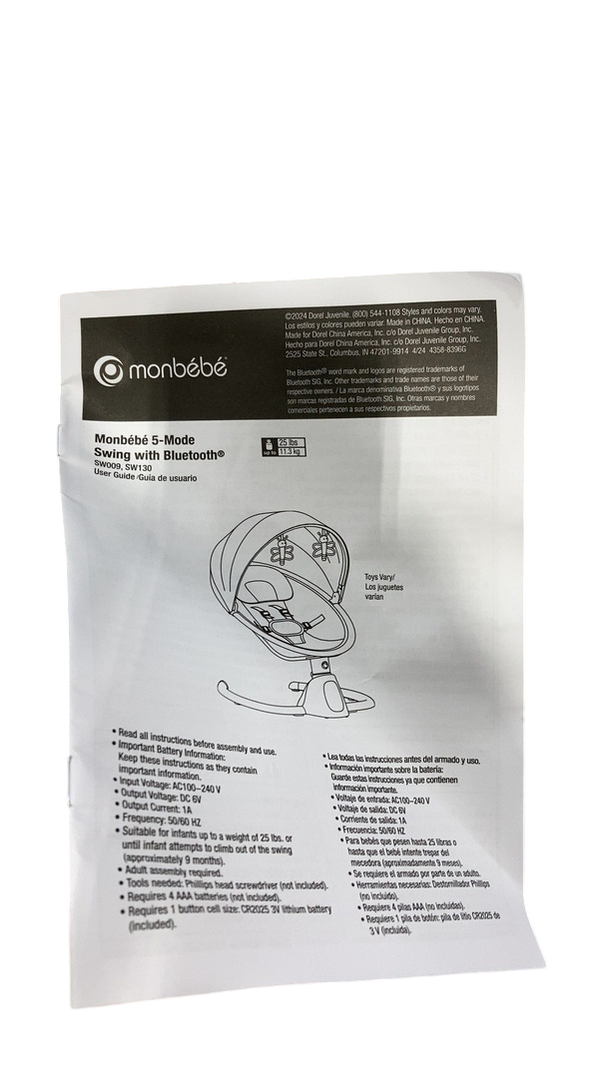 Monbebe 5 Mode Swing with Bluetooth, Castle Point — GoodBuy Gear