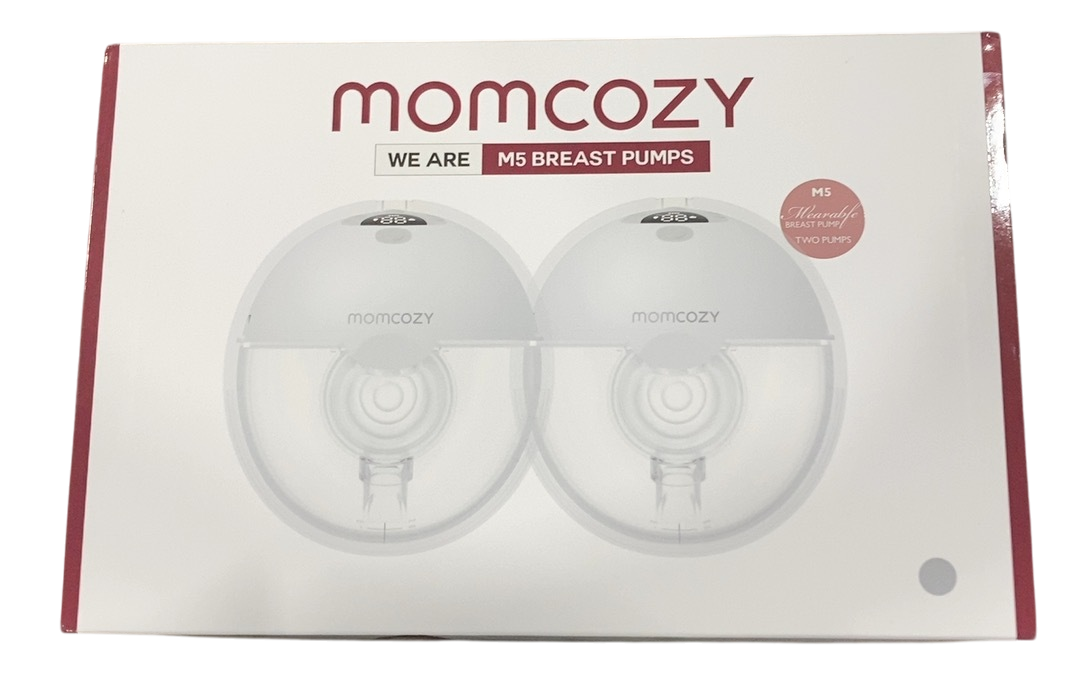 Momcozy All-in-one M5 Double Wearable Breast Pump, Cozy Red — GoodBuy Gear