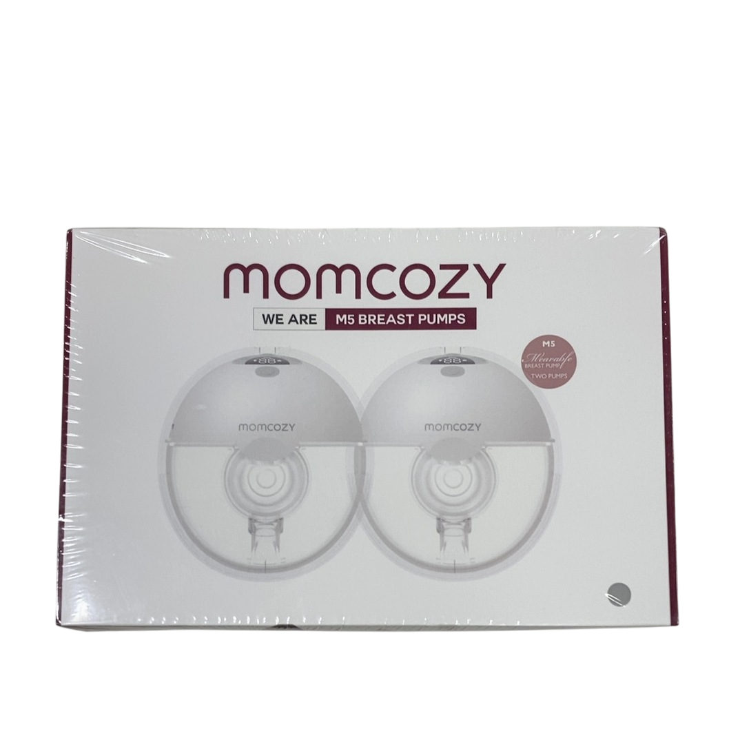 Momcozy All-in-one M5 Double Wearable Breast Pump, Cozy Red — GoodBuy Gear
