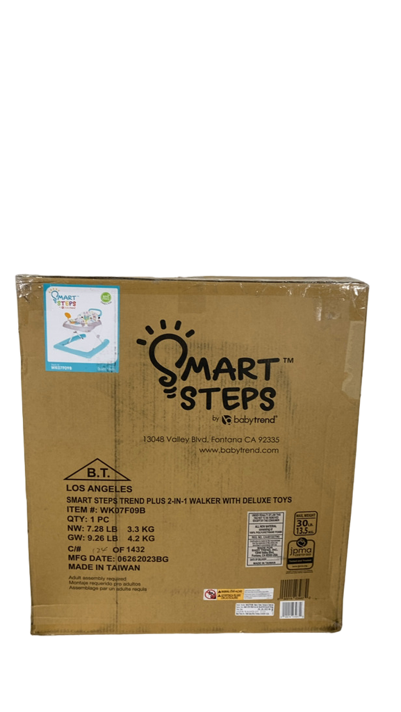 Baby Trend Smart Steps Activity Walker, Orbits White