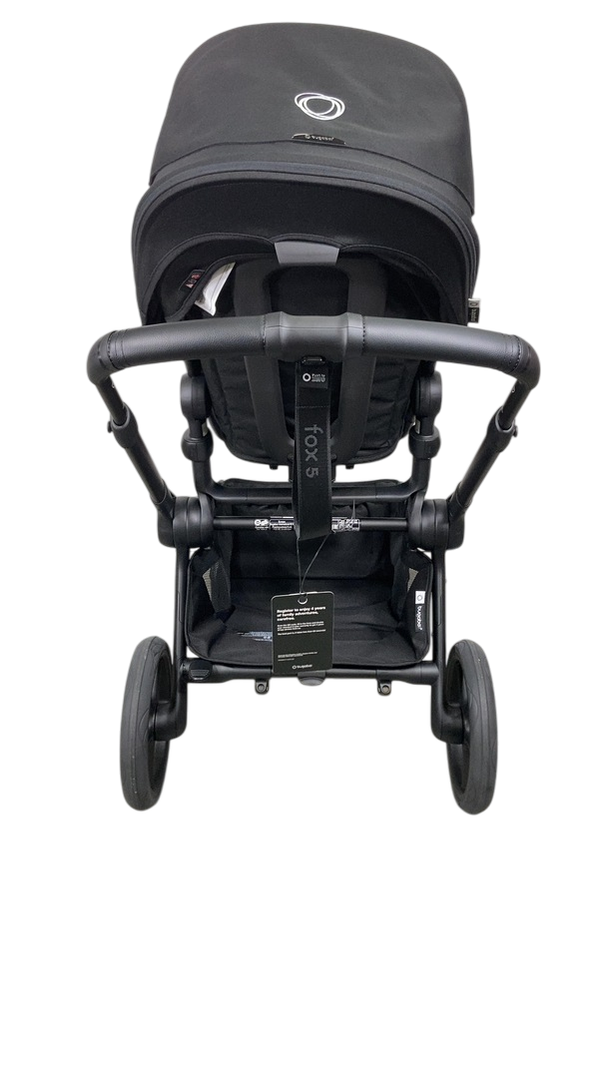 Bugaboo Fox 5 Renew Bassinet and Seat Stroller, 2025, Black Frame, Her ...