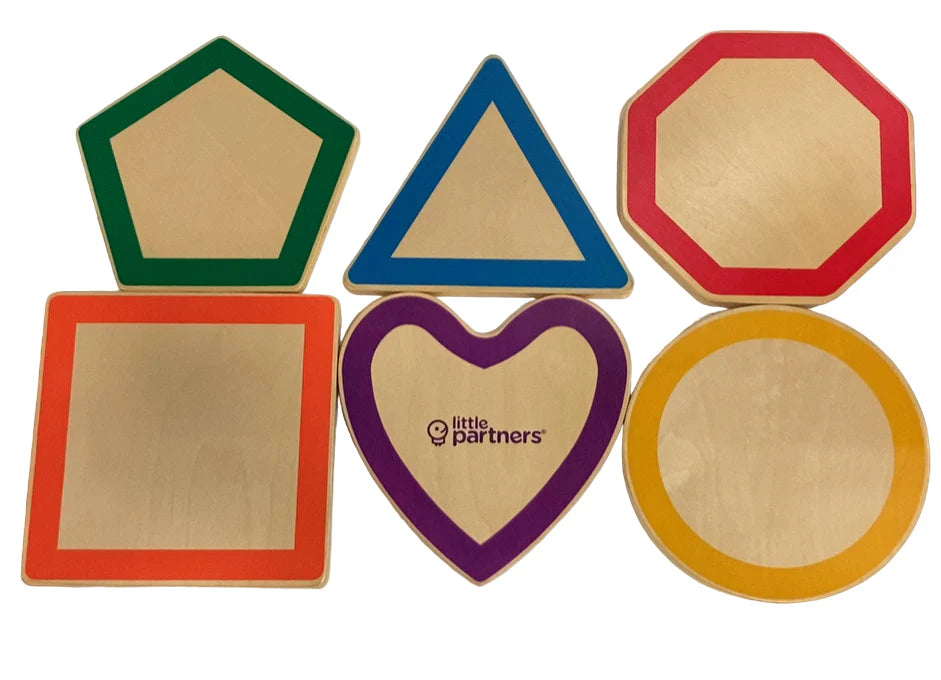 Little Partners Step ‘N Learn Stepping Stones, Shapes — GoodBuy Gear