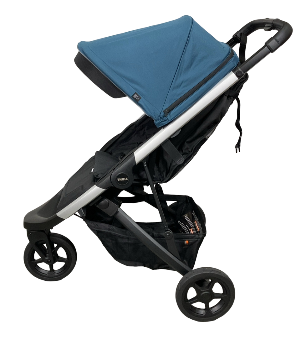 Thule Spring Stroller, 2022, Aluminum, Majolica Blue — GoodBuy Gear