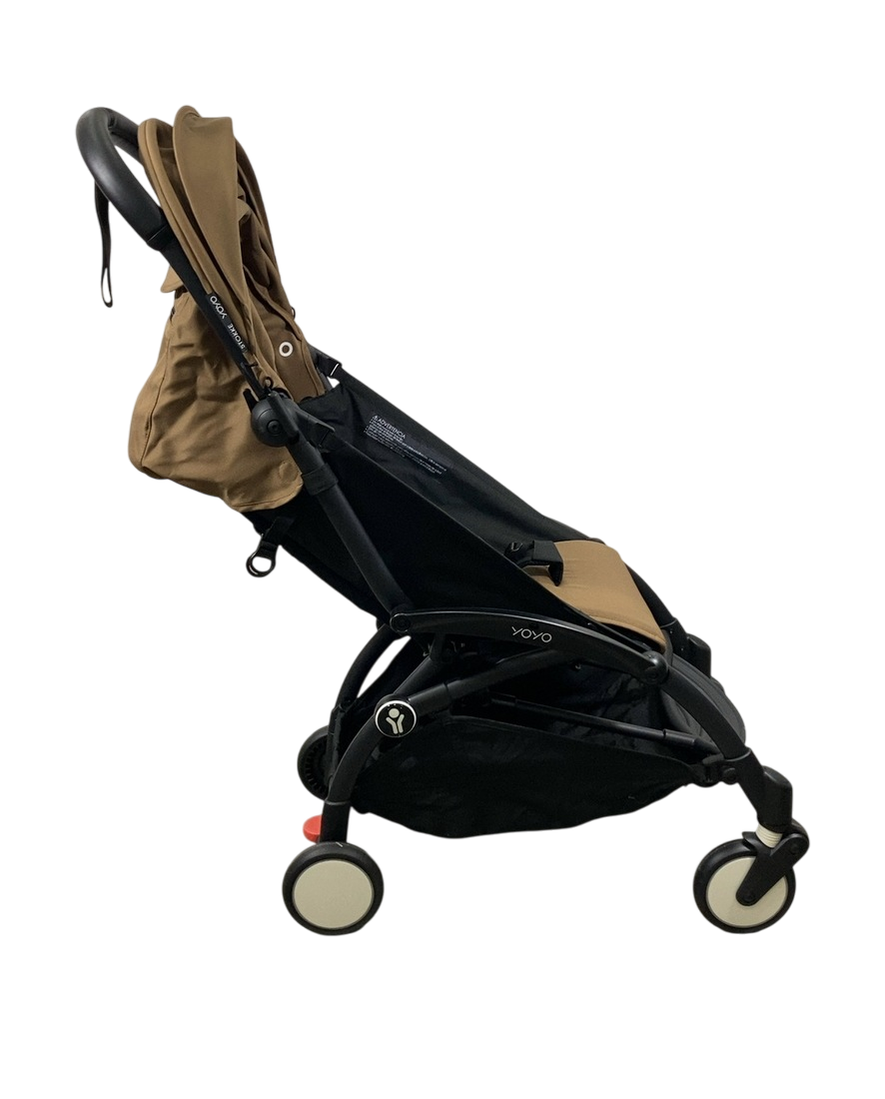 Stokke YOYO3 Complete Stroller, 2024, Black, Toffee — GoodBuy Gear