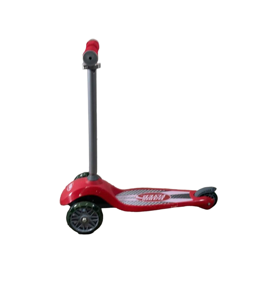 Radio Flyer Lean 'N Glide Scooter With Light Up Wheels, Red