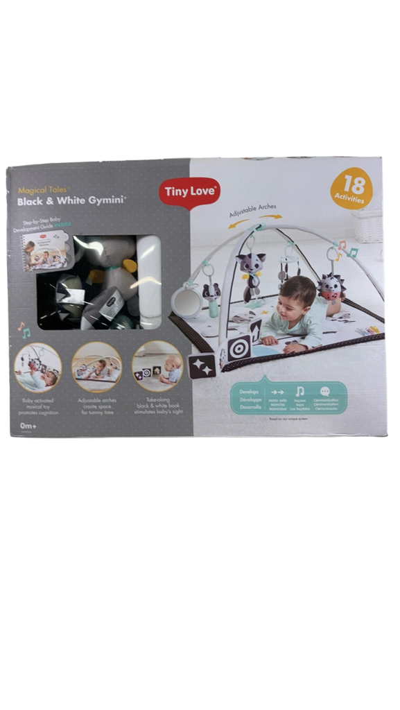 Tiny Love Black & White Gymini Activity Playmat, Magical Tales