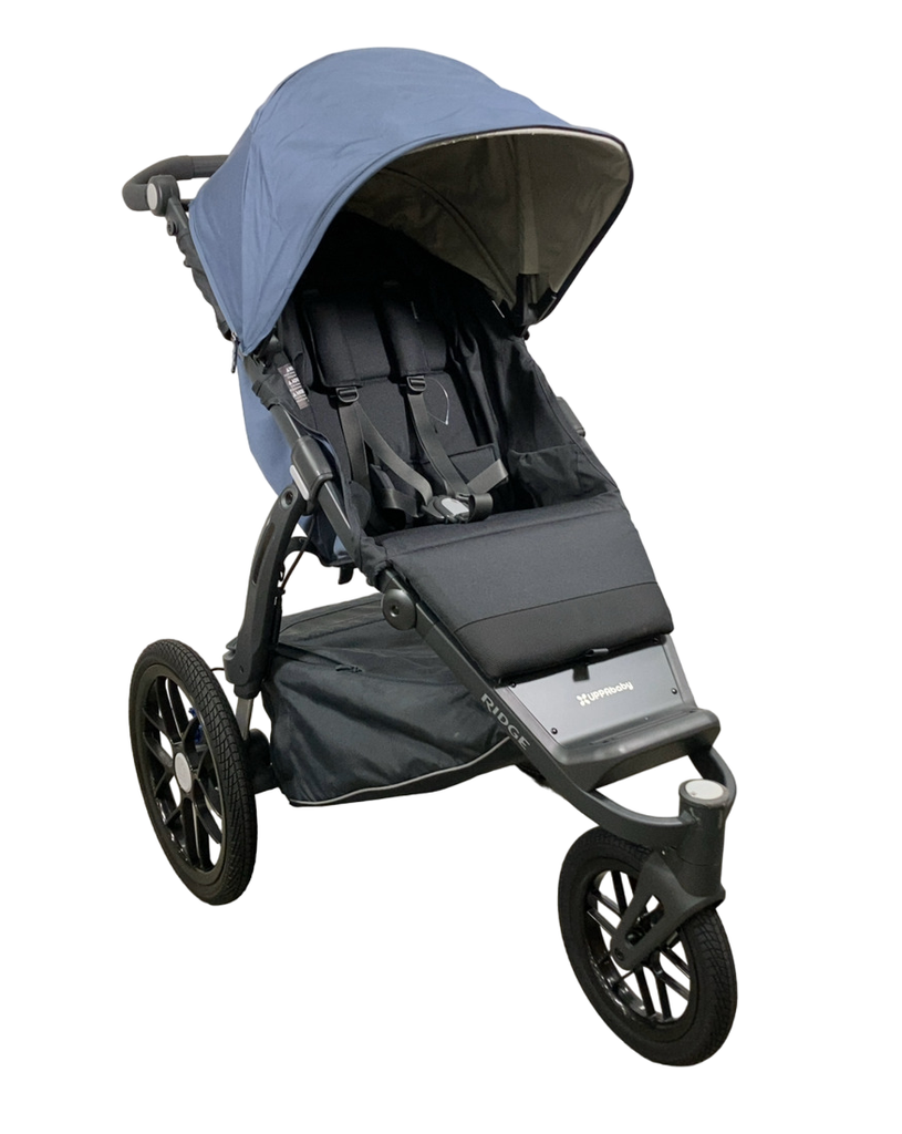 UPPAbaby RIDGE Jogging Stroller, 2021, Reggie (Slate Blue)