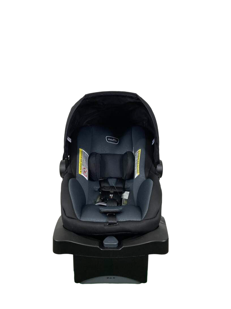 Evenflo LiteMax 35 Infant Car Seat, Knoxville Gray, 2024
