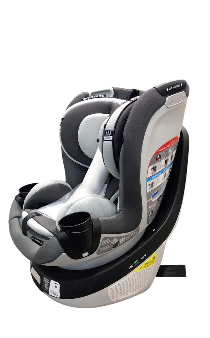 Evenflo Gold Revolve 360 Slim 2-in-1 Rotational Car Seat With SensorSa ...