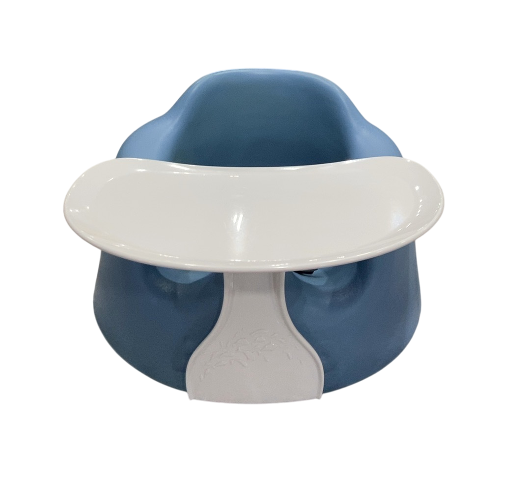 Bumbo Floor Seat With Play Tray, Powder Blue — GoodBuy Gear