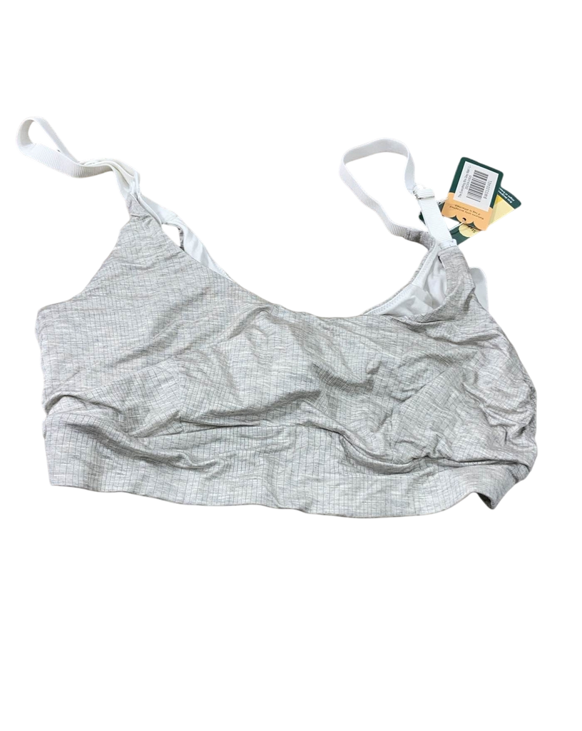 Bodily The Everything Bra, L, Grey Marl