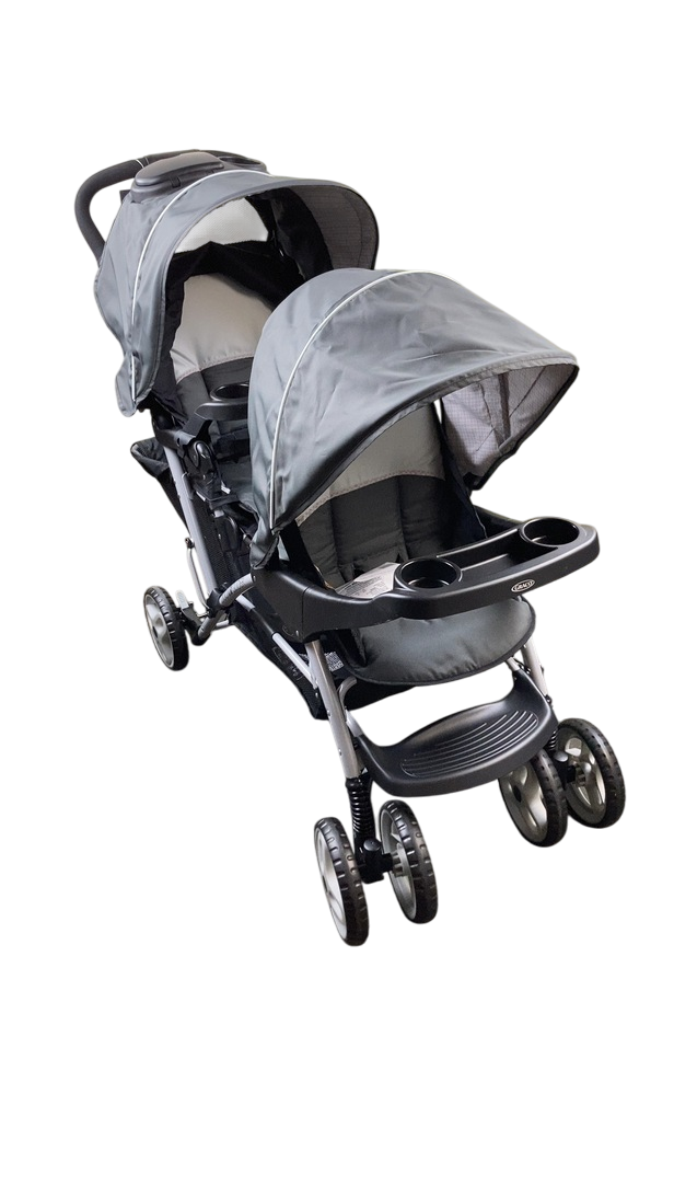 Graco DuoGlider Double Stroller, 2023, Glacier — GoodBuy Gear