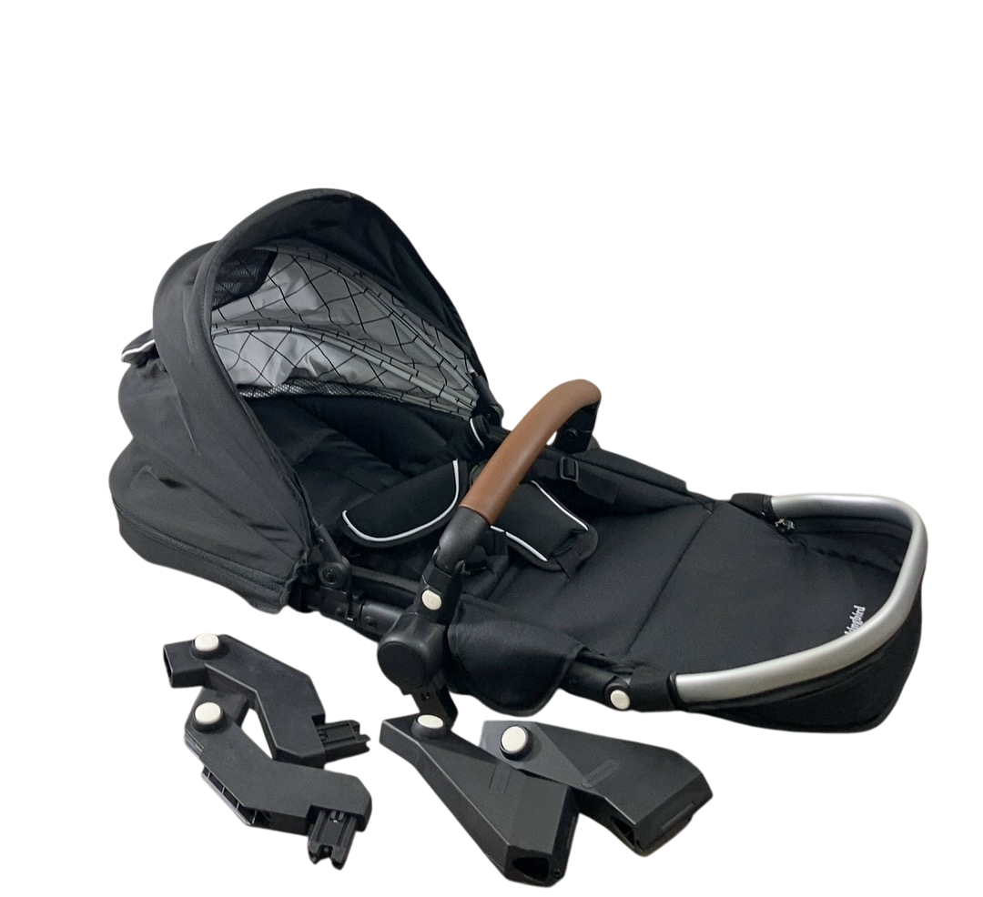 Mockingbird 2nd Seat Kit with Extendable Canopy, Black, Windowpane, Si ...