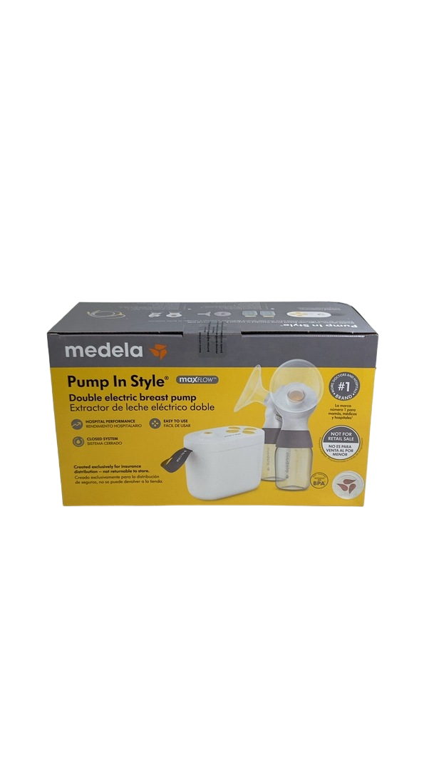 Medela Pump in Style Max Flow Handsfree Double Electric Breast Pump ...