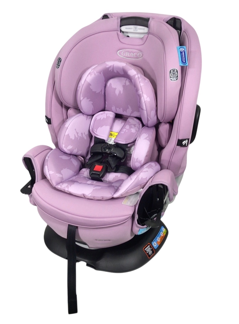 Graco Turn2Me 3-in-1 Rotating Car Seat, 2025, Lilac Mod Fashion ...