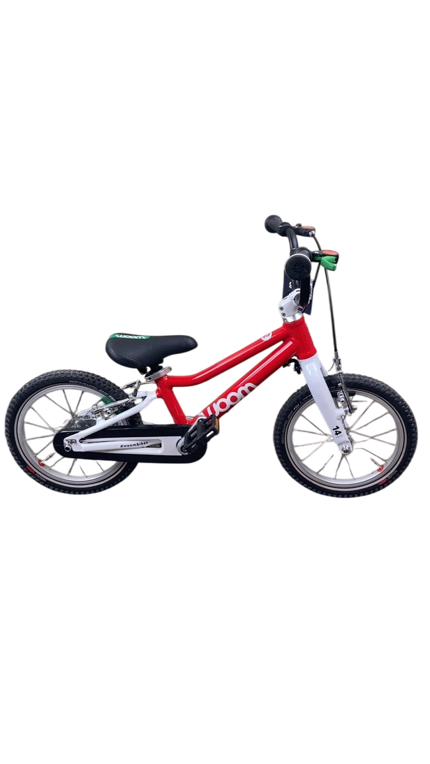 Woom Woom 2 Bike- 14”, Woom Red — GoodBuy Gear