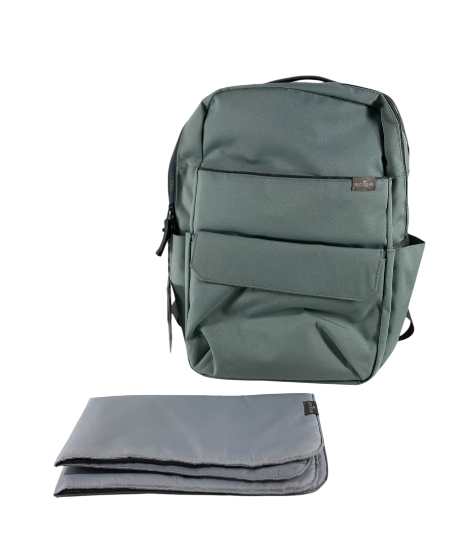 Red Rovr Roo Backpack Diaper Bag, Sage — GoodBuy Gear