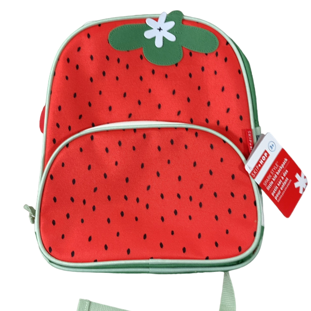 Skip Hop Spark Style Little Kid Backpack, Strawberry