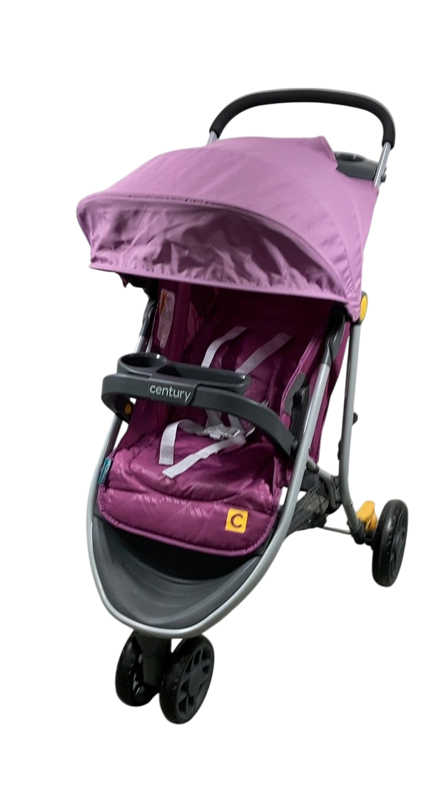 Century Stroll On 3-wheel Lightweight Stroller, 2022, Berry — GoodBuy Gear