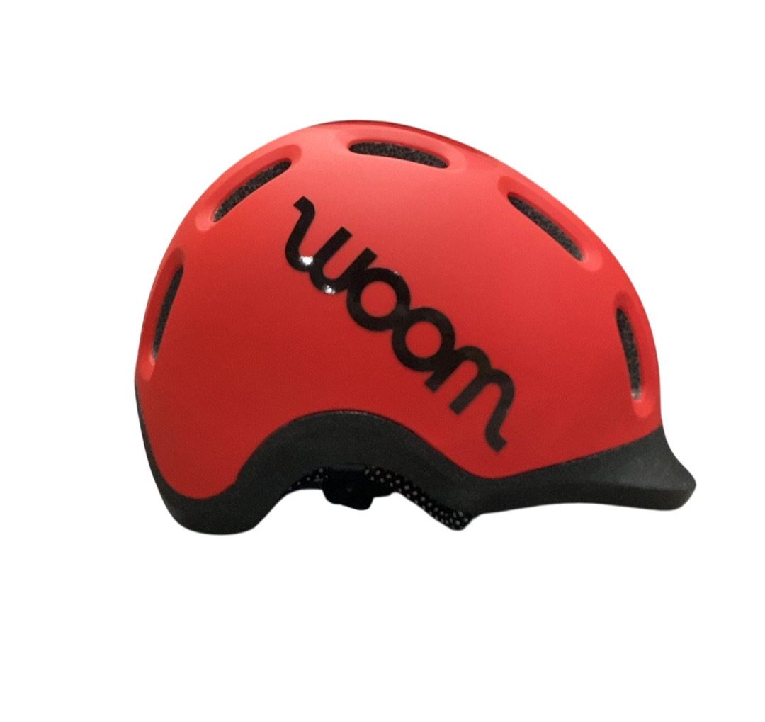 Woom Ready Kids Helmet, Without Light, Woom Red, XSmall — GoodBuy Gear