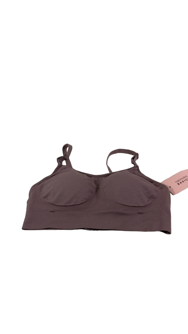 Ingrid & Isabel Basics Seamless Maternity Sports Bra, Medium, Mauve ...